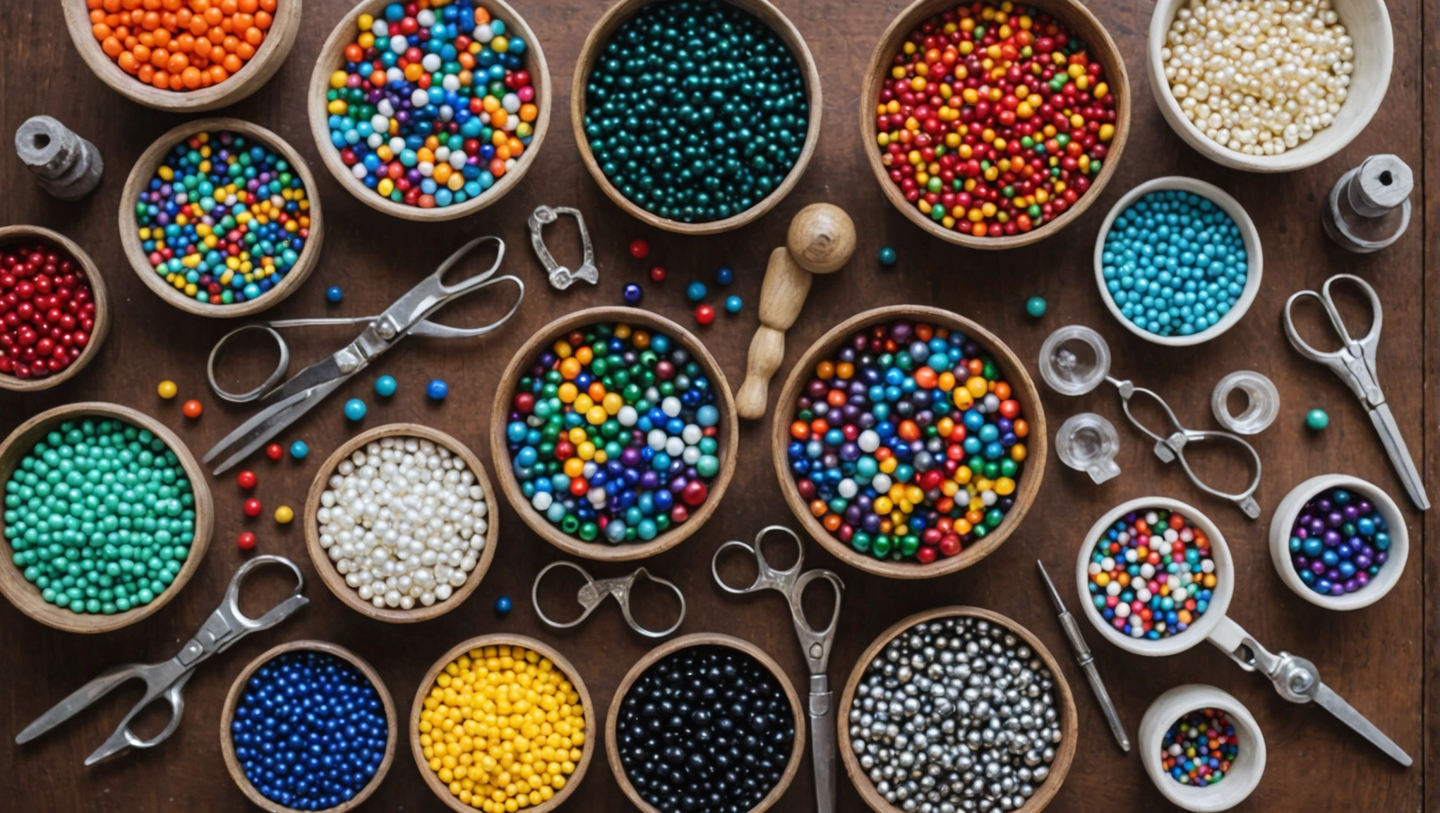 Créez des bijoux DIY uniques avec des perles éclatantes